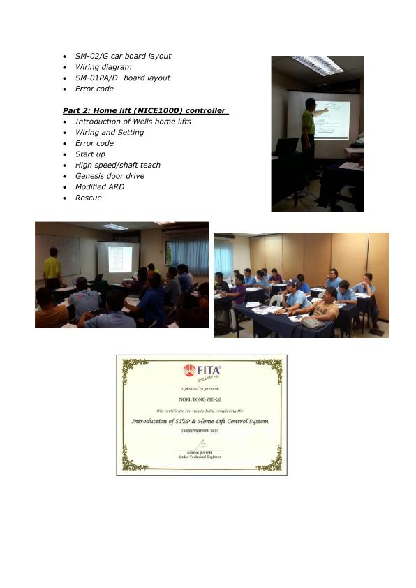 EITA Training – Introduction to STEP and Home Controller Systems – Eita