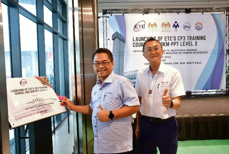 ETC TRAINING OFFICIALLY LAUNCHES CP3 TRAINING AND SKM-PPT LEVEL - Eita Resources Sdn Bhd